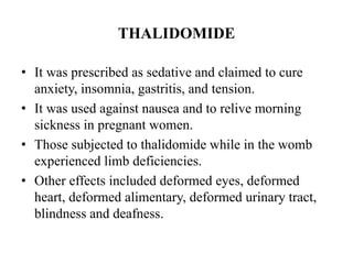 Drug Induced Birth Defects and Study Design.pptx