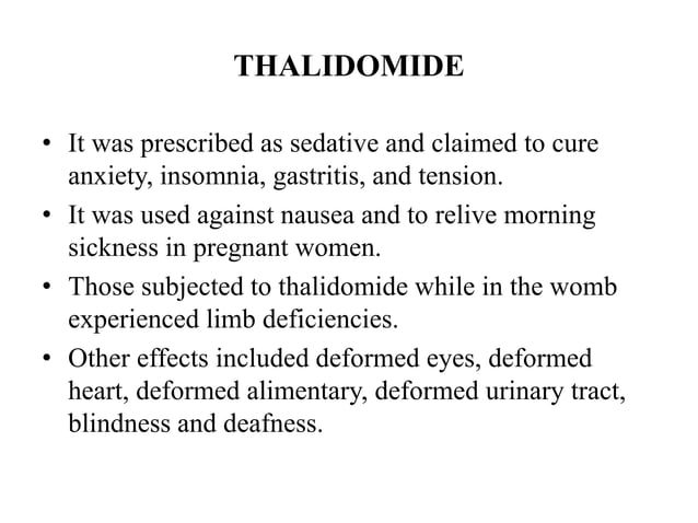 Drug Induced Birth Defects and Study Design.pptx | Pregnancy ...