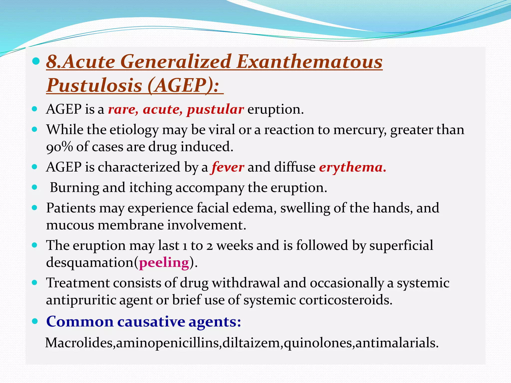 Drug induced dermal disorders ppt by Salva Safdar | PPTX