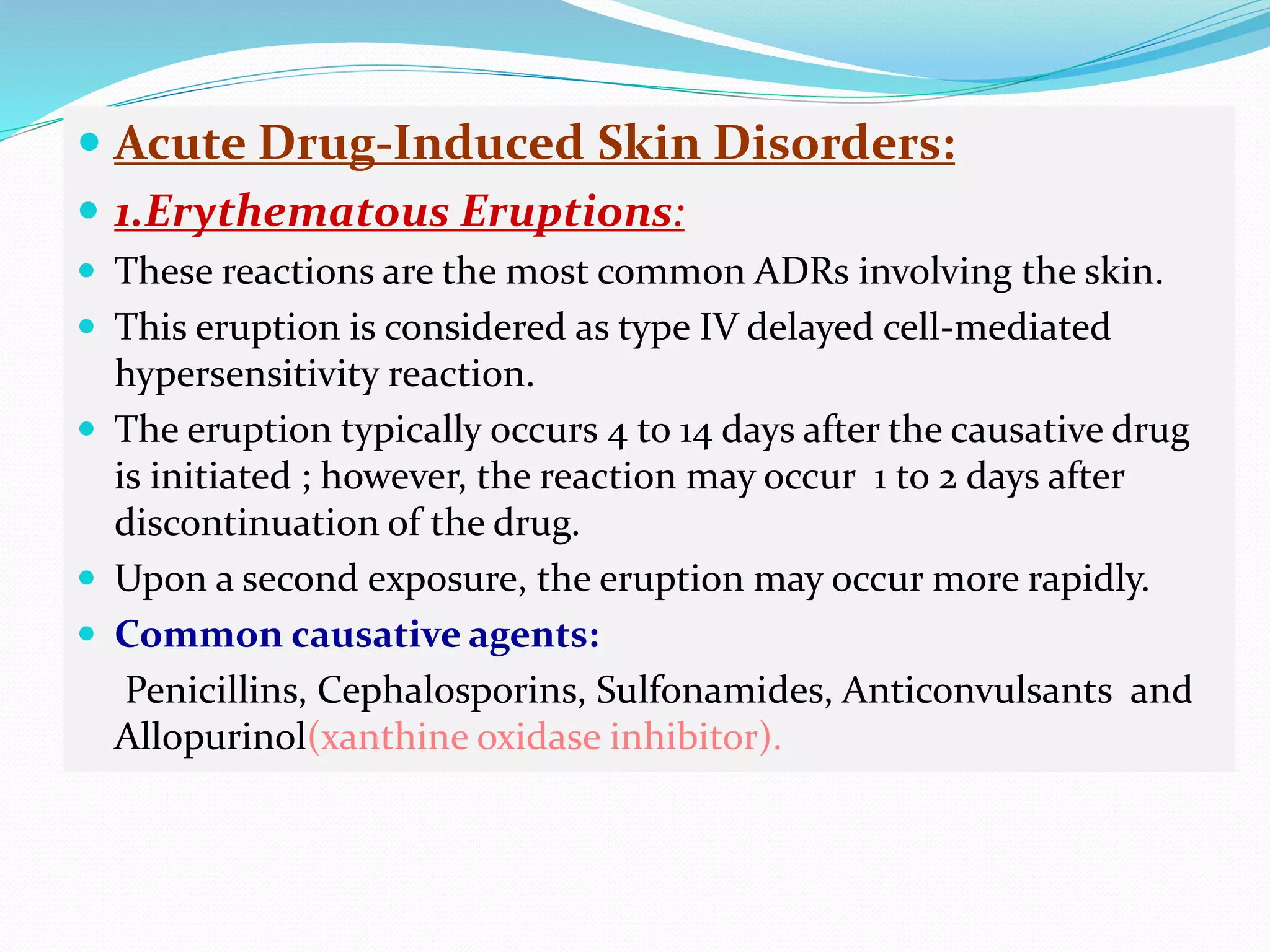 Drug induced dermal disorders ppt by Salva Safdar | PPTX