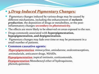 Drug induced dermal disorders ppt by Salva Safdar | PPTX