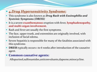 Drug induced dermal disorders ppt by Salva Safdar | PPTX