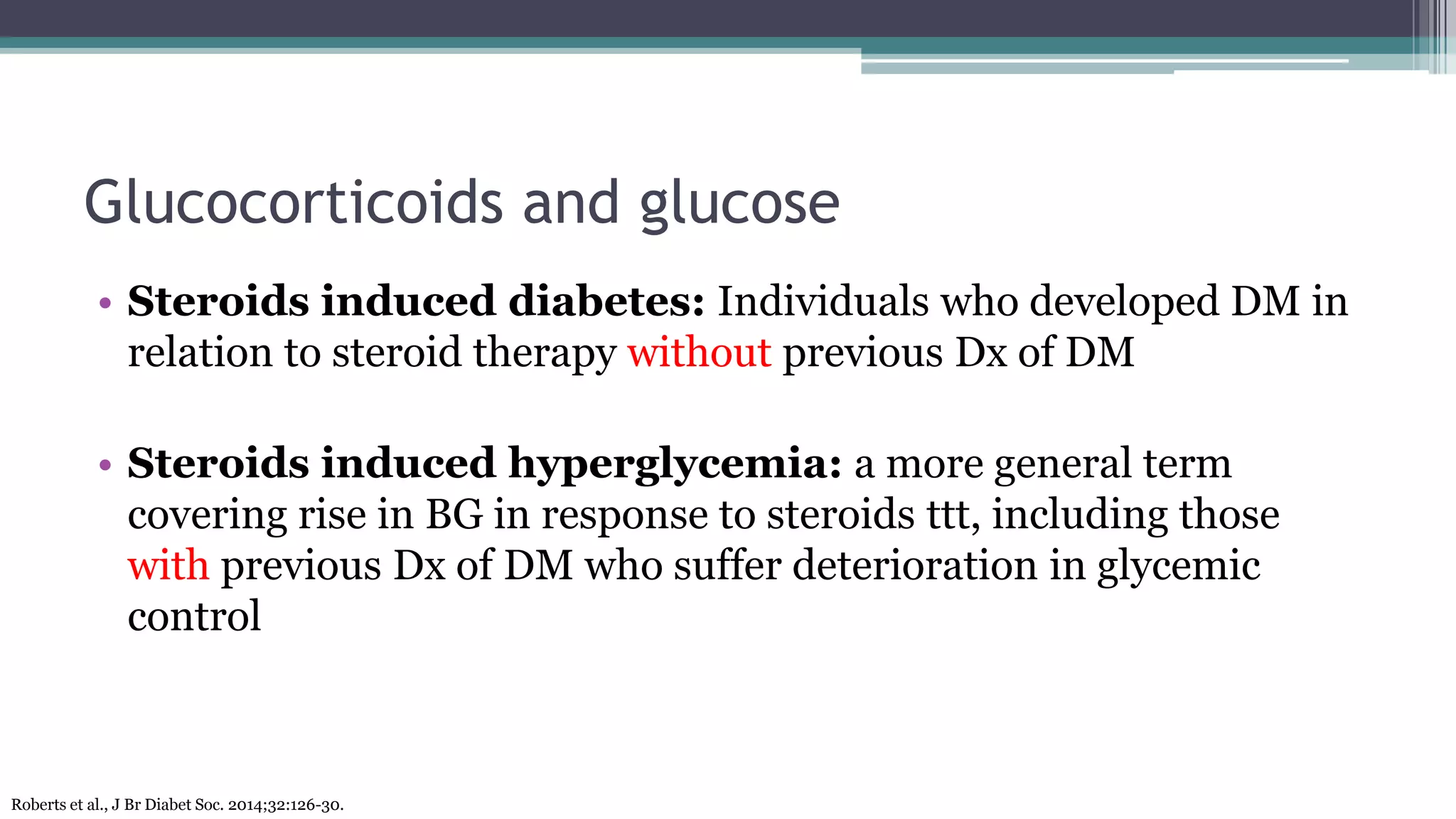 Drug induced Dysglycemia | PPTX