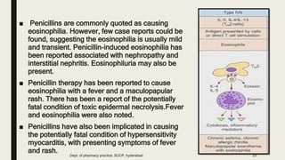 Drug induced eosinophilia | PPTX