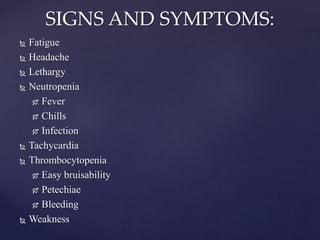 Drug induced hematological disorders | PPTX