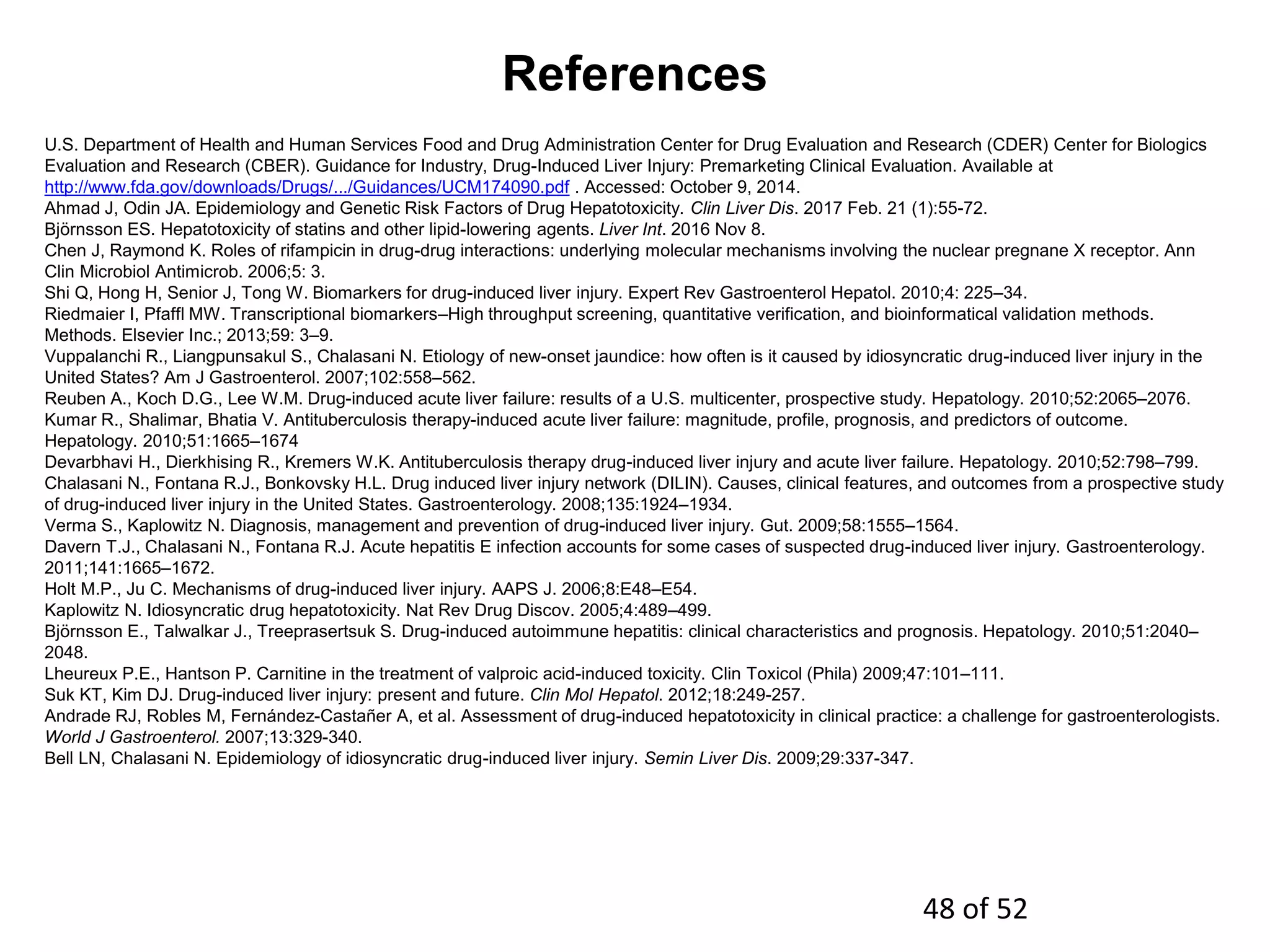 Drug Induced Liver Injury | PPTX