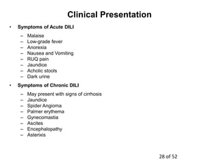 Drug Induced Liver Injury | PPTX