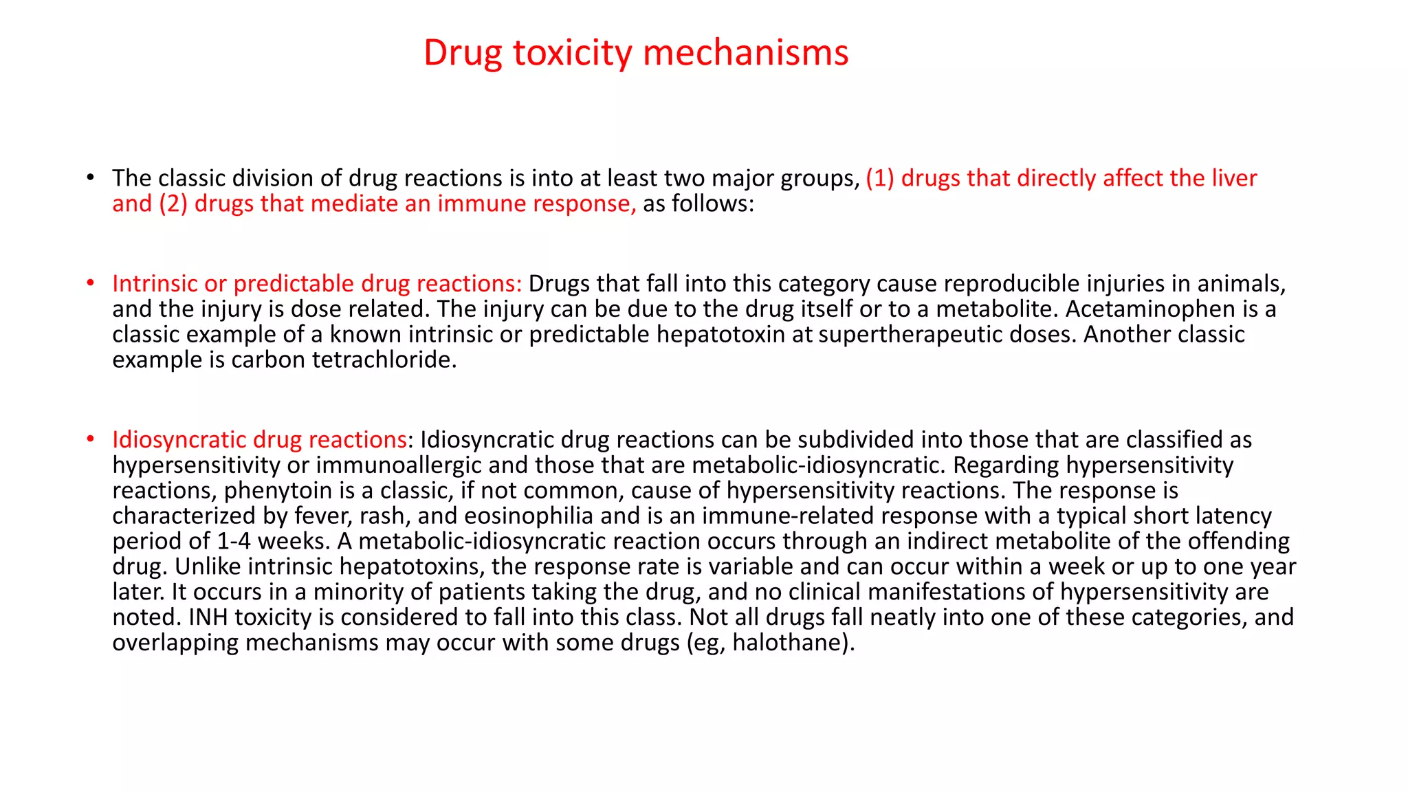 Drug induced liver injury- pathophysiology and causes.pptx