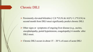 Drug induced liver injury (DILI) | PPTX