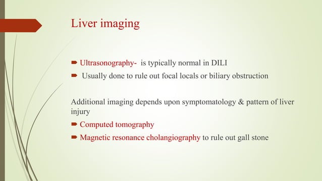 Drug induced liver injury (DILI) | PPTX | Blood Disorders | Diseases ...