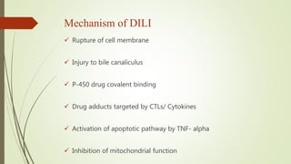 Drug induced liver injury (DILI) | PPTX