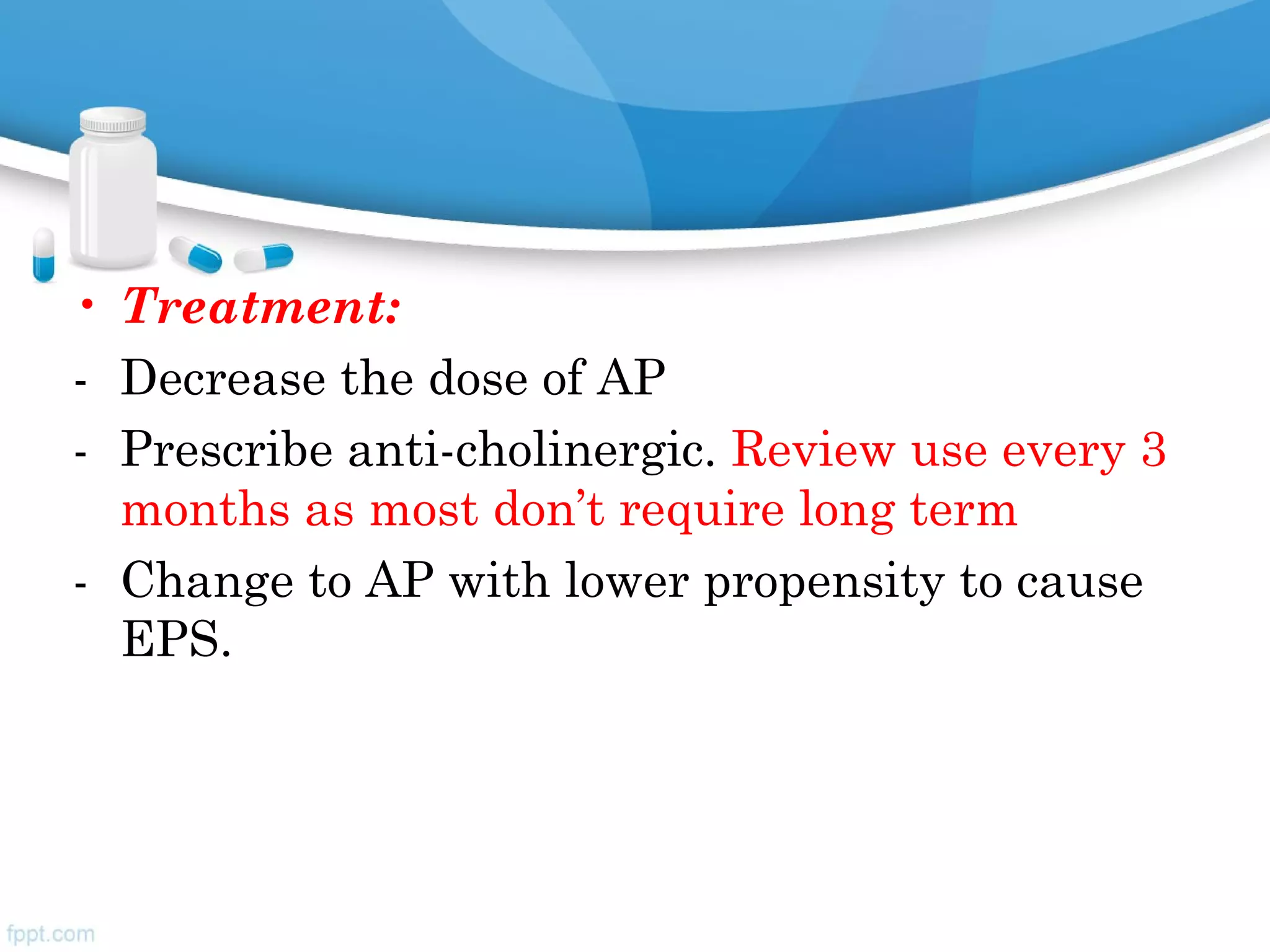 Drug induced movement disorders | PPT
