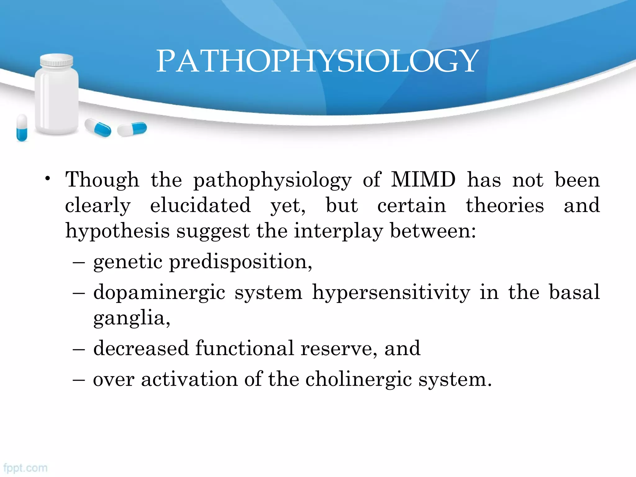 Drug induced movement disorders | PPT