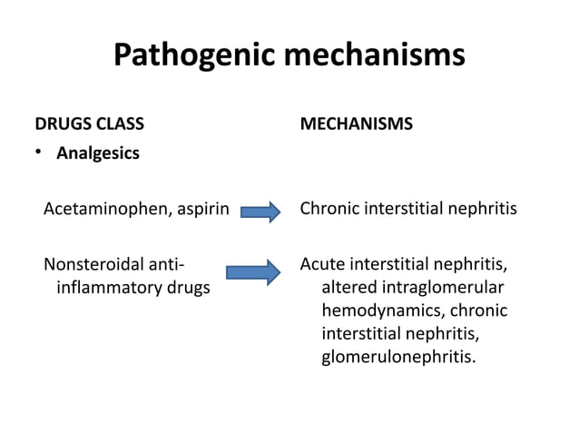 Drug induced nephrotoxicity | PPTX | Substance Abuse | Diseases and ...