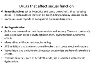 Drug induced sexual dysfunction | PDF