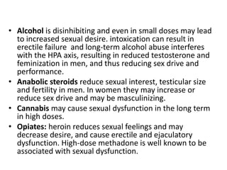 Drug induced sexual dysfunction | PDF