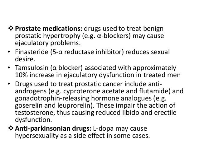 Drug Induced Sexual Dysfunction