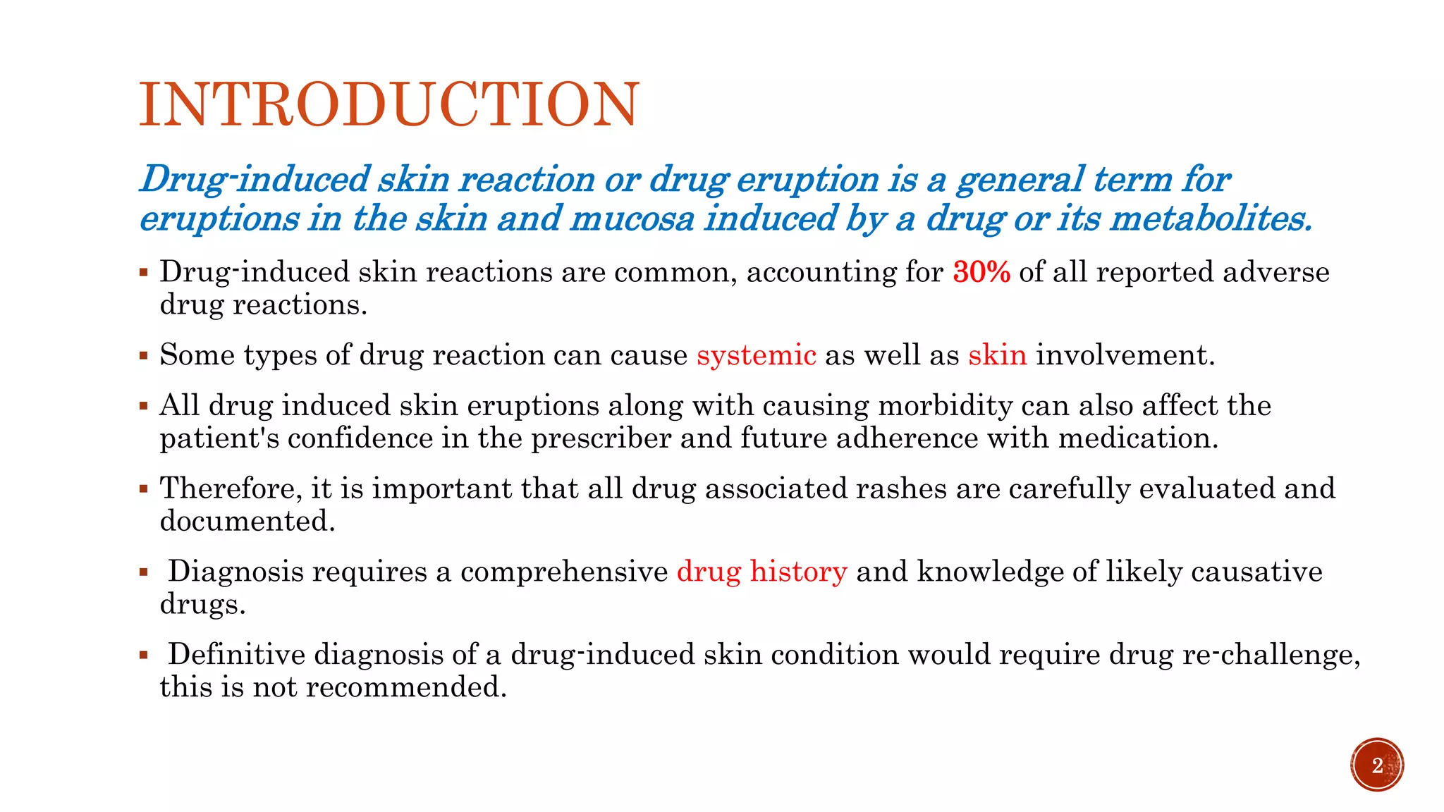 Drug induced skin disorders | PPTX