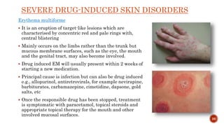 Drug induced skin disorders | PPTX