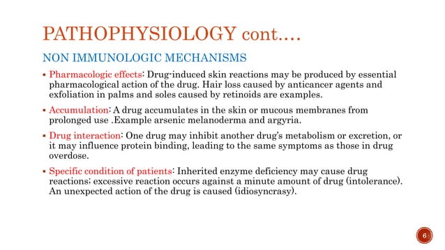 Drug induced skin disorders | PPTX | Allergies | Diseases and Conditions