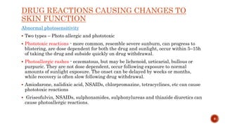 Drug induced skin disorders | PPTX