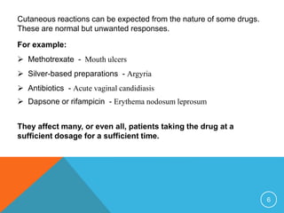 Drug Induced Skin Disorders | PPTX