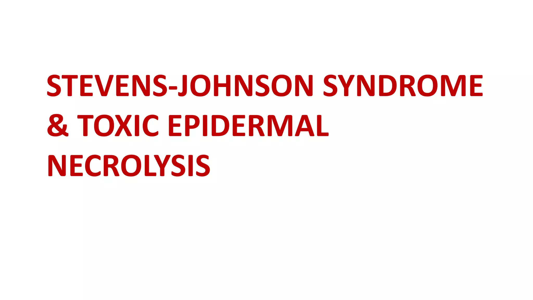 Drug induced skin emergencies | PPTX