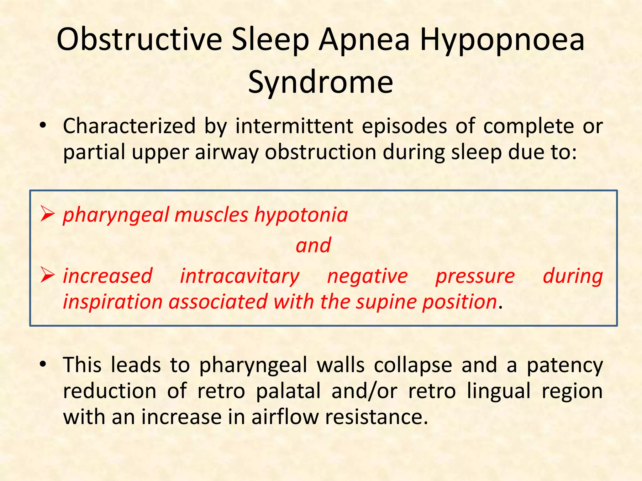 Drug induced sleep endoscopy: a diagnostic dilemma | PPSX