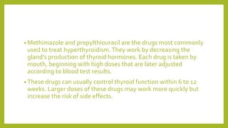 DRUG INDUCED THYROID PROBLEMS | PPTX