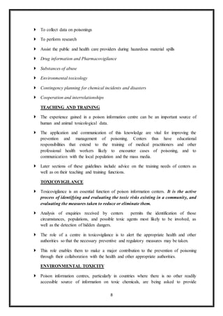 Drug information and poison information | DOCX