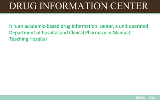 Drug Information Center and its resources(DIC).pptx