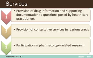 Drug Information Center and its resources(DIC).pptx
