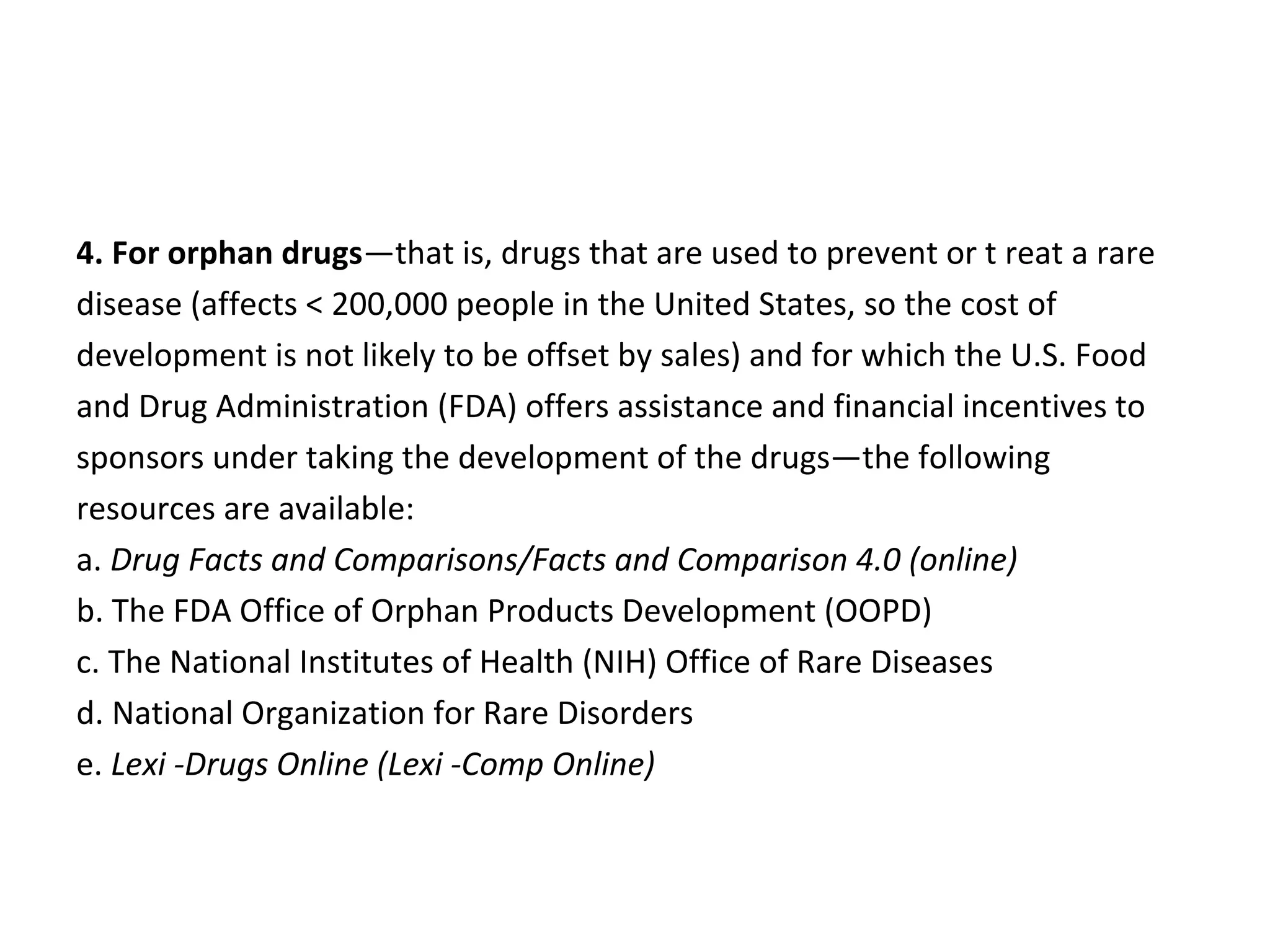 Drug information resources | PPT