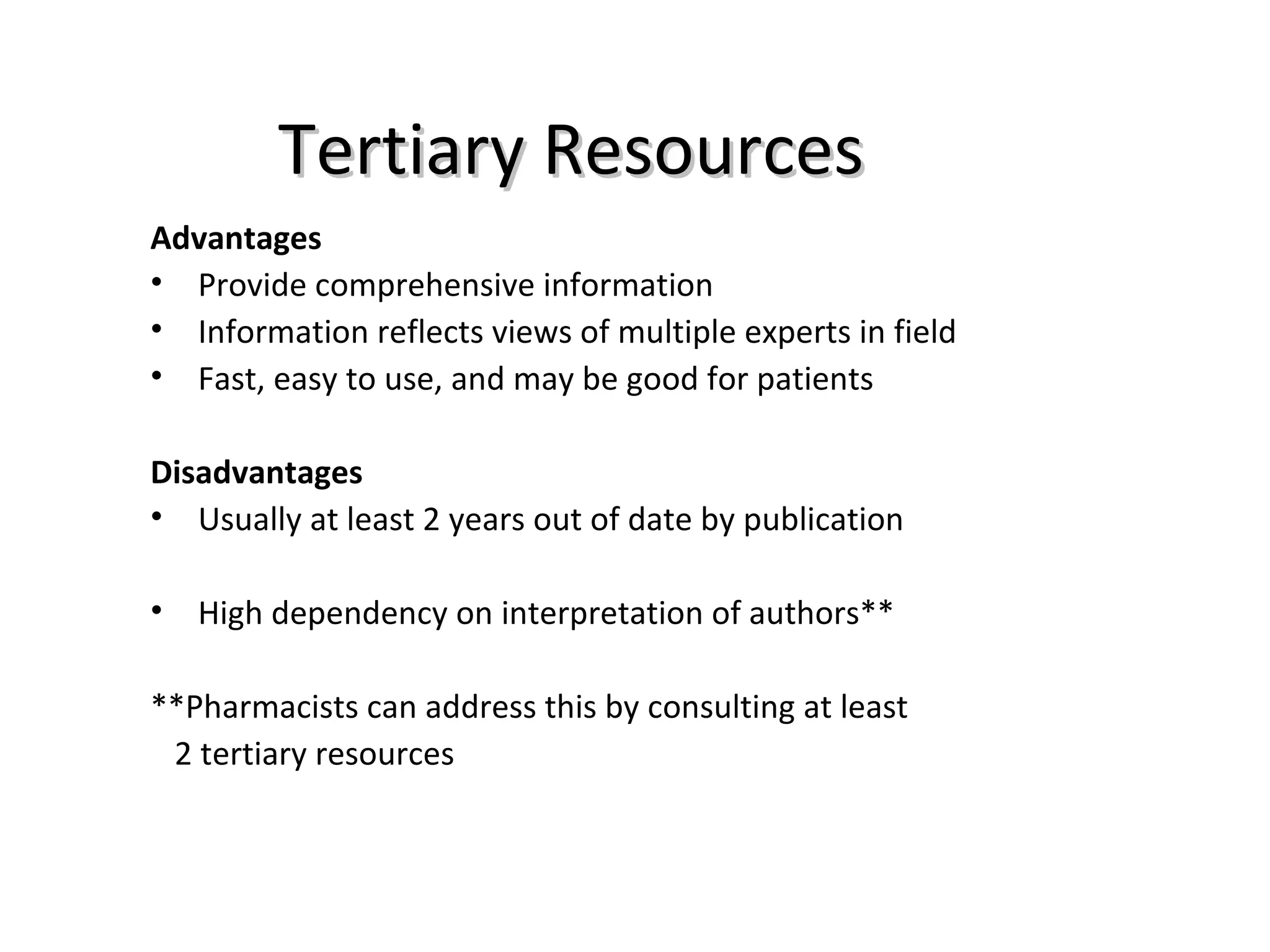 Drug information resources | PPT