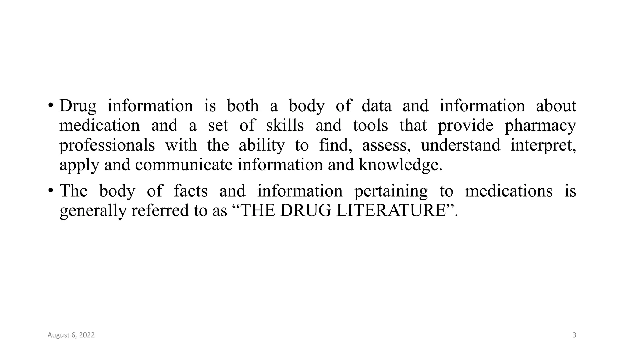 DRUG INFORMATION RESOURCES.pptx