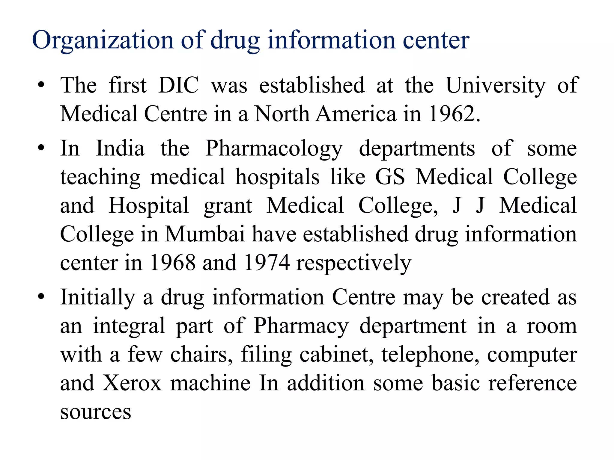 DRUG INFORMATION SYSTEM.pptx | Substance Abuse | Diseases and Conditions