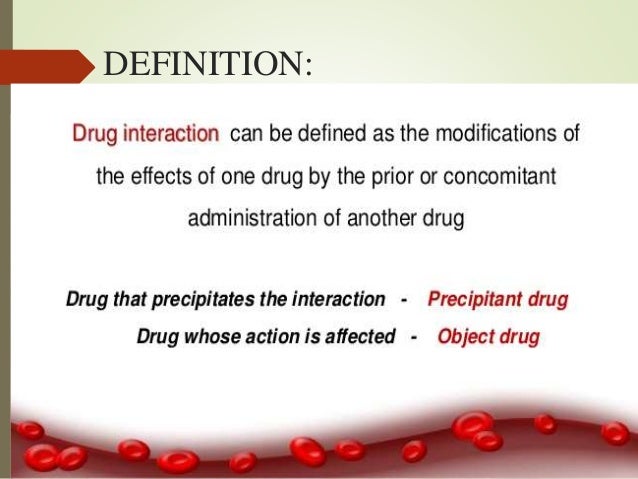 Drug Interaction FDC Drug Interaction FDC