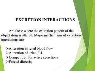 Drug interaction | PPTX