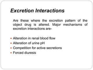 Drug interaction | PPTX