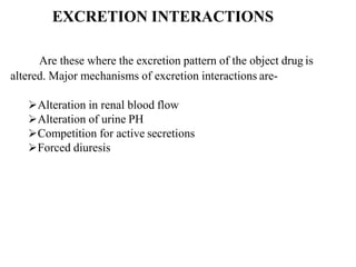 Drug interaction | PPTX