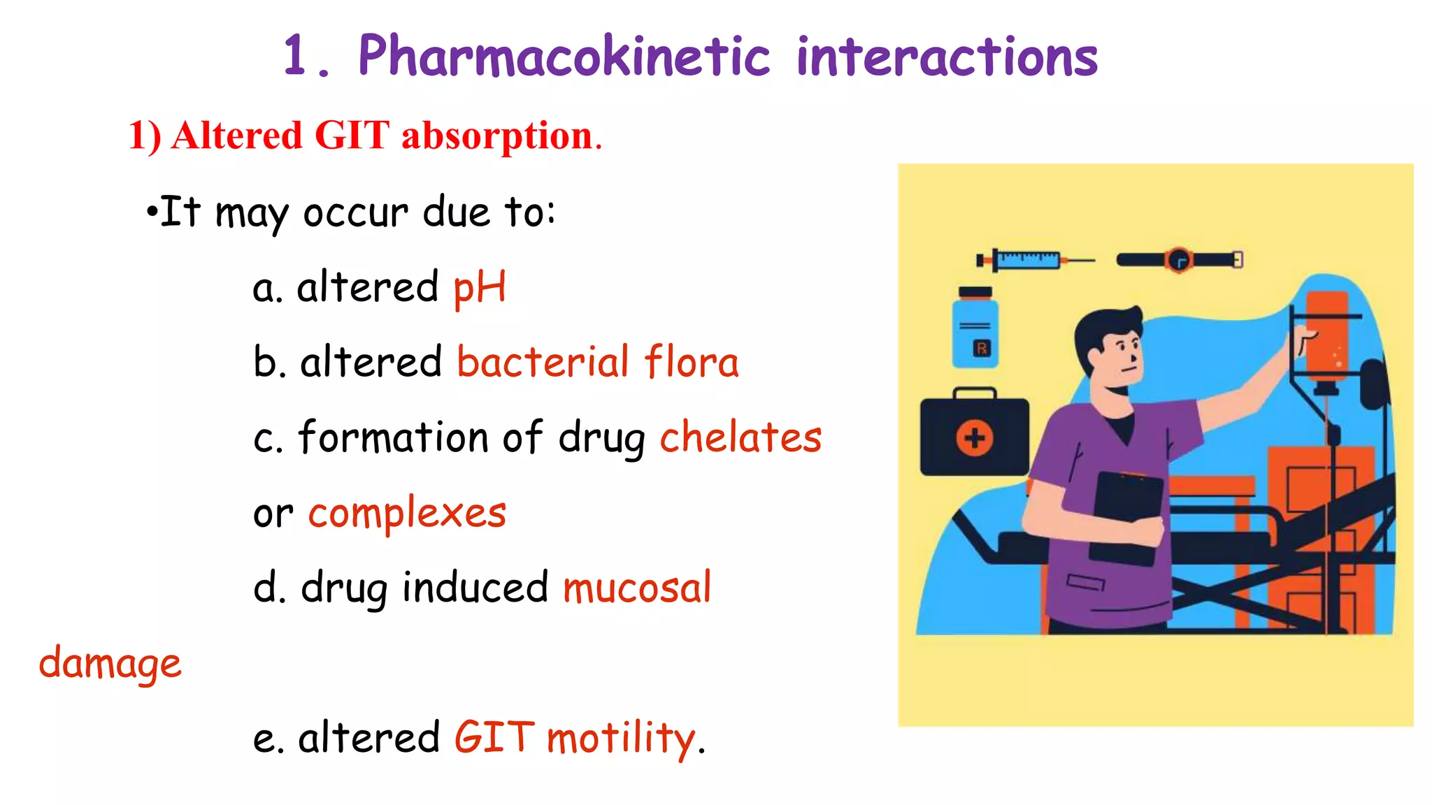 Drug interactionPharmacokinetic and Pharmacodynamic drug interaction ...