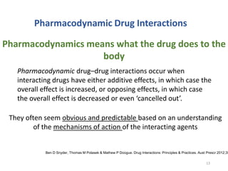 Drug interaction | PPT
