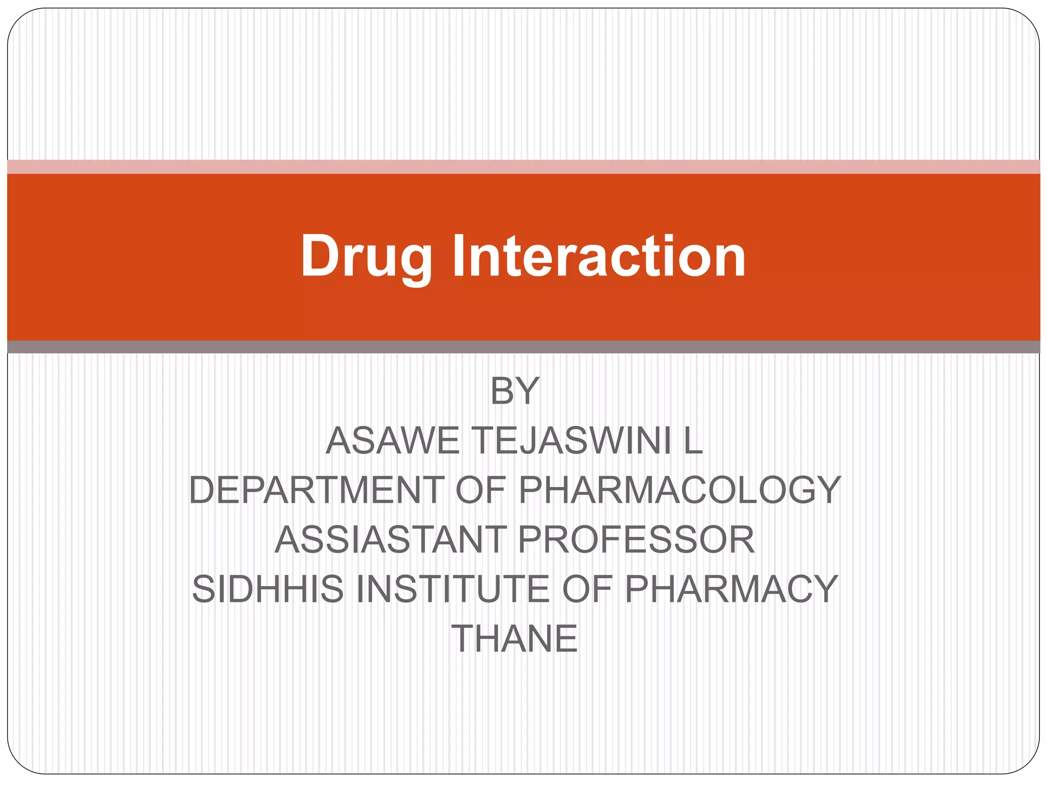 Drug interaction.pptx