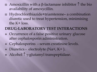 DRUG INTERACTION AND EFFECT OF DRUGS ON VARIOUS SYSTEMS.pptx