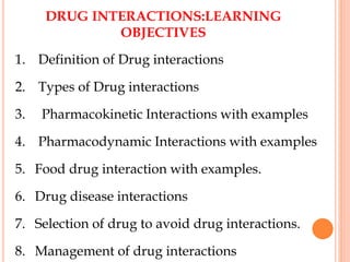 Drug Interaction - for Pg class.pptx