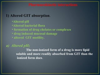 Drug interactionppt | PPT