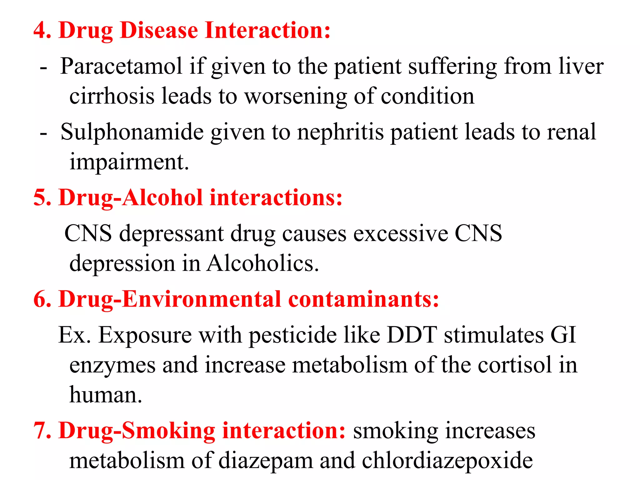 Drug interactions | PPTX