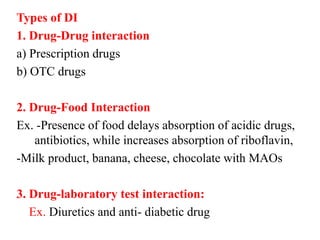 Drug interactions | PPTX | Digestive Disorders | Diseases and Conditions