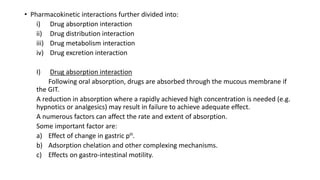 Drug interactions | PPTX