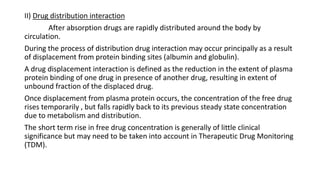 Drug interactions | PPTX